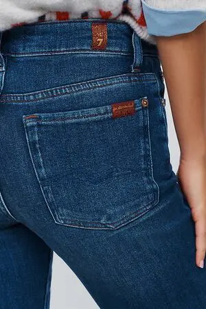 7 For All Mankind Leggy Low Rise Bootcut Jeans
