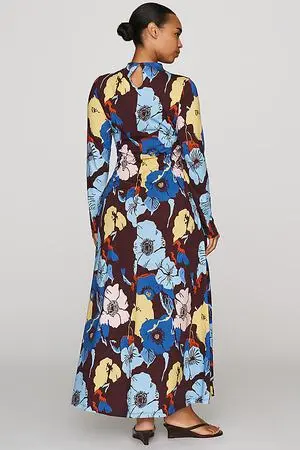 DE LORETA Mandy 100% Cotton Knit Maxi Dress