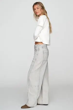 PILCRO Heritage Curve High Rise Barrel Leg Jeans