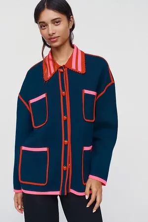 Essentiel Antwerp Kokorico Sweater - Blue Pattern