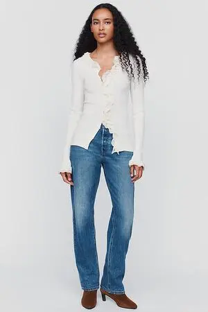OPÉRASPORT Cecilia 100% Cotton Cardigan Top