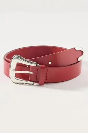 Anthropologie Western Belt - Red