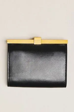 ANINE BING Ane Leather Wallet - Black