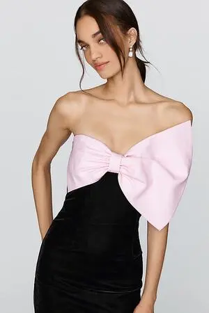 SAU LEE Eleanor Velvet Gown