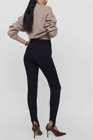 Maeve Knit Stirrup Trousers Pants