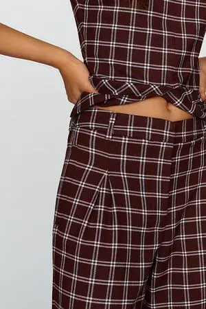 ALIGNE Riley High Rise Wide Leg Trousers Pants