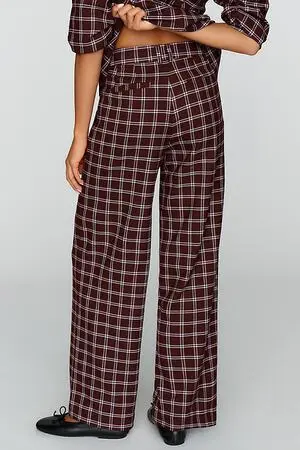 ALIGNE Riley High Rise Wide Leg Trousers Pants