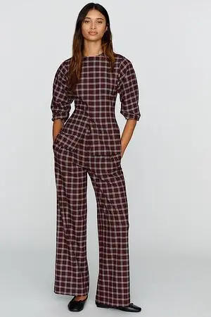 ALIGNE Janey Ruched Sleeve Blouse