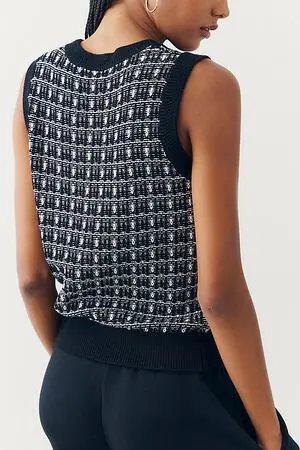 Varley Safia 100% Cotton Knit Tank Top