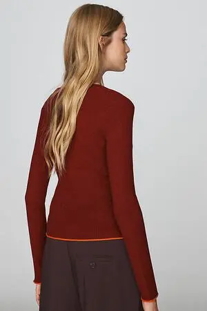 525 Emmele Layered Henley Top