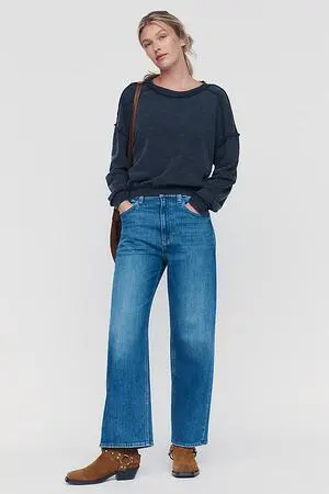 Paige Arellia High Rise Tapered Barrel Jeans - Stoneview