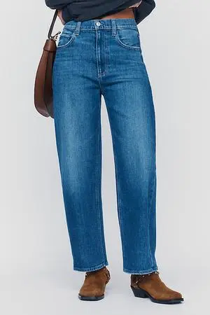 Paige Arellia High Rise Tapered Barrel Jeans