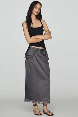 MUSE ASSEMBLY Polly Midi Skirt