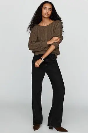 AGOLDE Ren High Rise Wide Leg Jeans