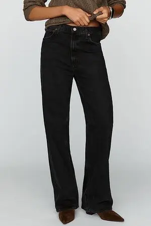 AGOLDE Ren High Rise Wide Leg Jeans