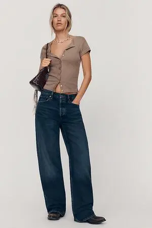 AGOLDE Arc High Rise Tapered Jeans