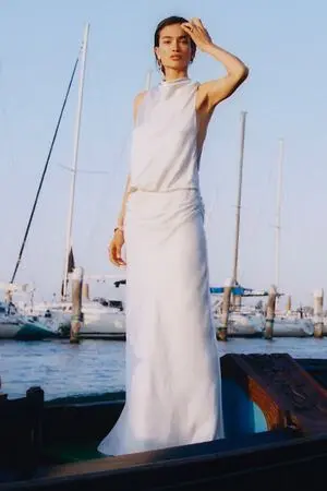 Bec & Bridge Juna Draped Maxi Dress