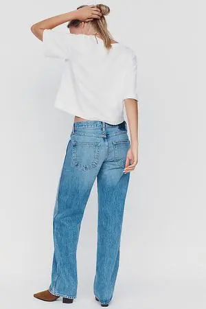 AMO Odette Mid-rise Wide-leg Jeans