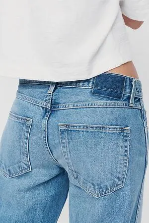AMO Odette Mid-rise Wide-leg Jeans