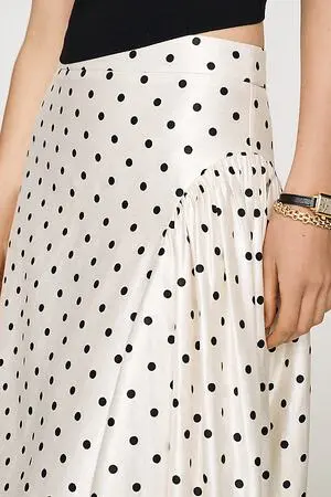 Endless Rose Polka Dot Midi Skirt