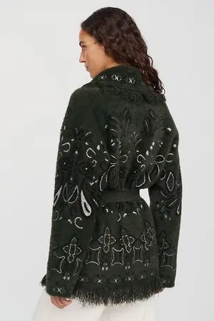 NVLT Prted Belted Jacket