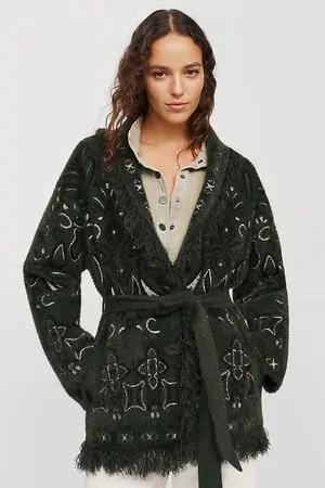NVLT Prted Belted Jacket