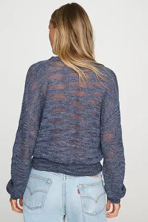 PILCRO Burnout Cardigan
