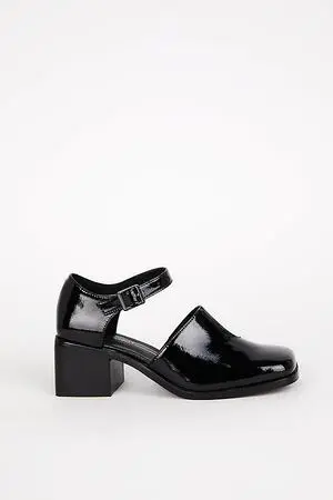 Intentionally Blank Marty Block Heels - Black