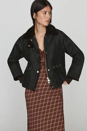 Barbour 100% Cotton Cropped Beadnell Jacket