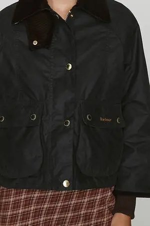 Barbour 100% Cotton Cropped Beadnell Jacket