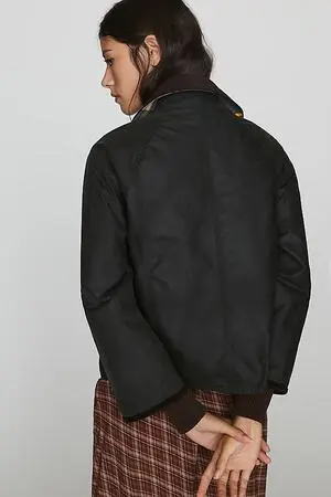 Barbour 100% Cotton Cropped Beadnell Jacket