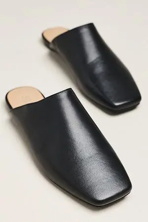 SILENT D Lorrie Mule Flats - Black