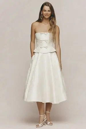 V. CHAPMAN X Weddgs Carolena Midi Skirt