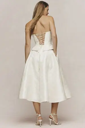 V. CHAPMAN X Weddgs Carolena Midi Skirt