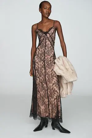 Anthropologie Lace Midi Dress