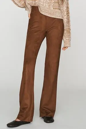 Sanctuary Sashay Faux Suede Legggs - Cocoa