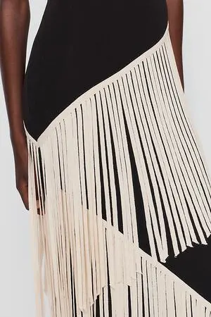 SIMONMILLER Spiral Knit Maxi Dress