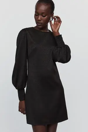 Anthropologie Sat Mi Dress - Black