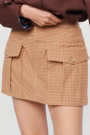 Maeve Houndstooth Mi Skort