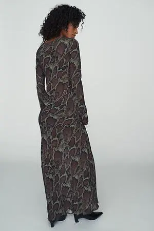 AFRM Jetta Maxi Dress - Grey