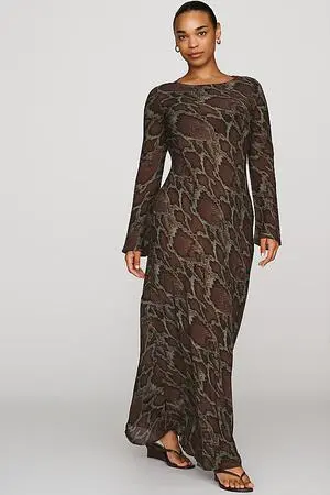 AFRM Jetta Maxi Dress - Grey