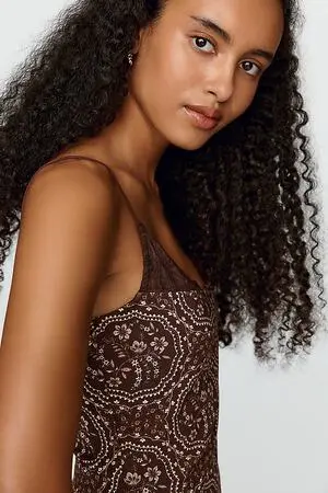 Anthropologie Peekaboo Tank Top
