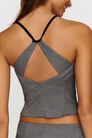 Anthropologie Tailored Bustier Top