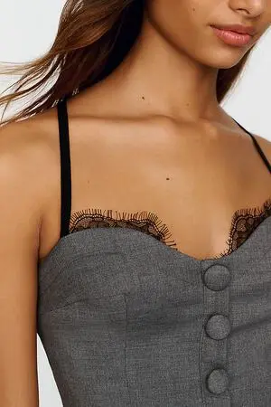 Anthropologie Tailored Bustier Top