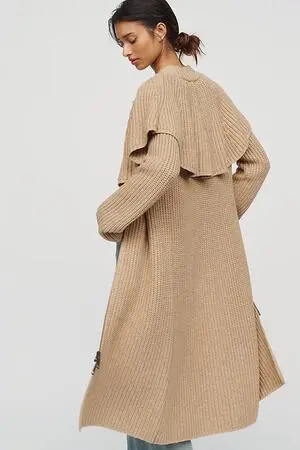 Maeve Long Capelet Duster