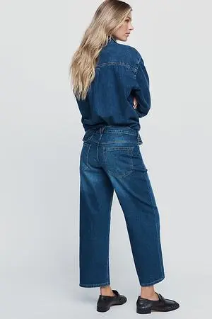 PILCRO Edie High Rise Straight Leg Jeans
