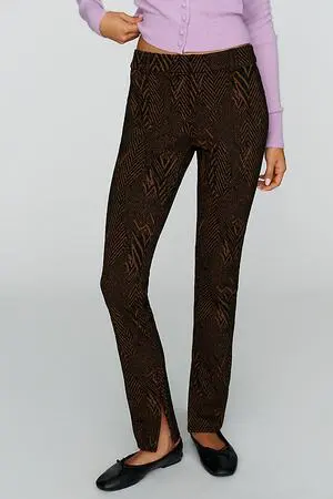 Anthropologie Slim Knit Trousers Pants
