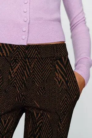 Anthropologie Slim Knit Trousers Pants