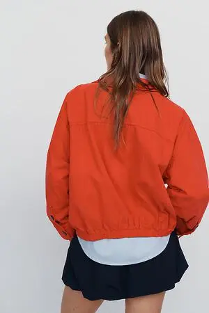 PISTOLA Liberty 100% Cotton Funnel Neck Jacket