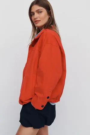 PISTOLA Liberty 100% Cotton Funnel Neck Jacket